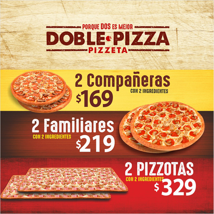 Pizzeta - Pizzas de alta calidad y precio accesible